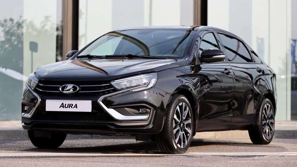 Новую LADA Aura не смогли завести на форуме ПМЭФ | ТАРАНТАС НЬЮС